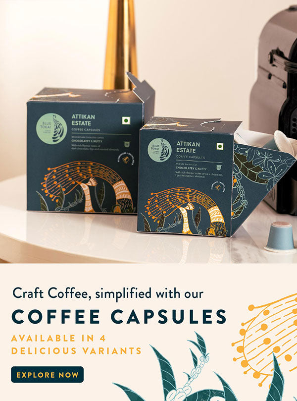 Buy Premium Coffee Pods & Coffee Capsules Online – Blue Tokai Coffee ...